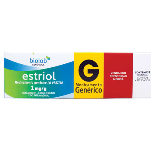 ESTRIOL 1MG/G CREME VAGINAL 50G + APLICADOR - BIOLAB SANUS FARMACE