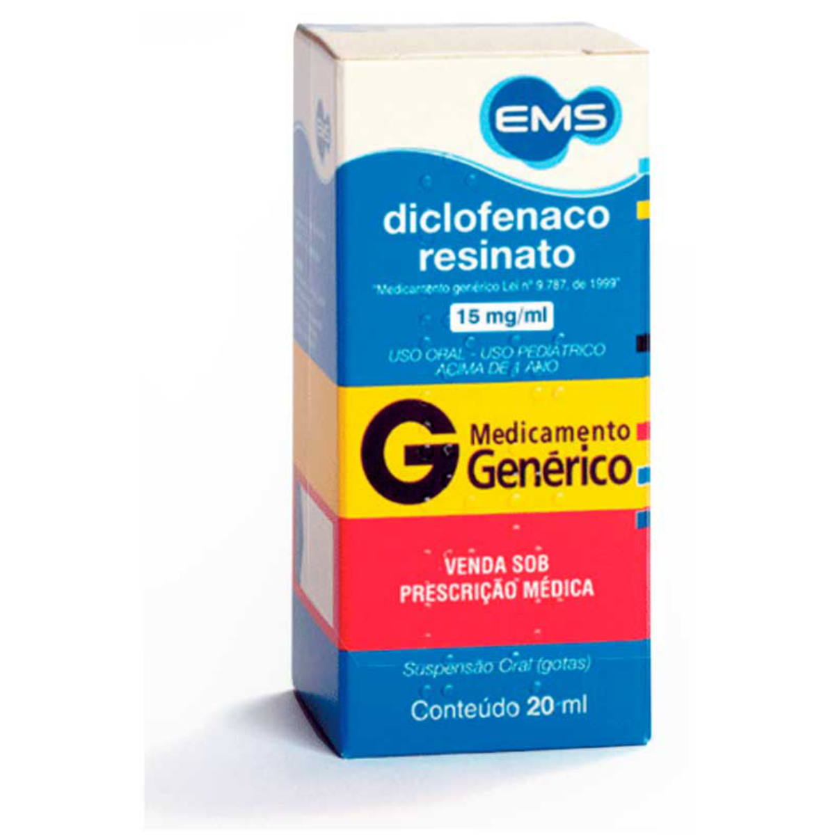 Diclofenaco Resinato 15mg/ml Gotas Bula - RETOEDU