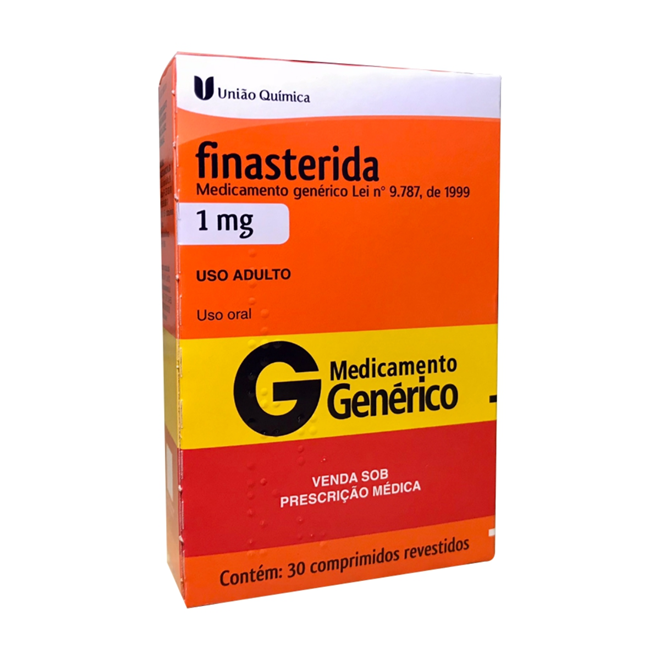 FINASTERIDA 1MG C/30 COMPRIMIDOS REVESTIDOS UNIÃO QUÍMICA - UNIAO QUIMICA