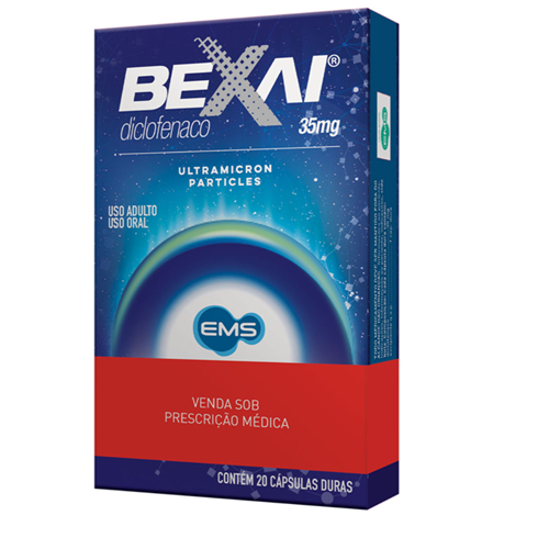 BEXAI 35MG C/20 CÁPSULAS DURAS - EMS SIGMA PHARMA LTD