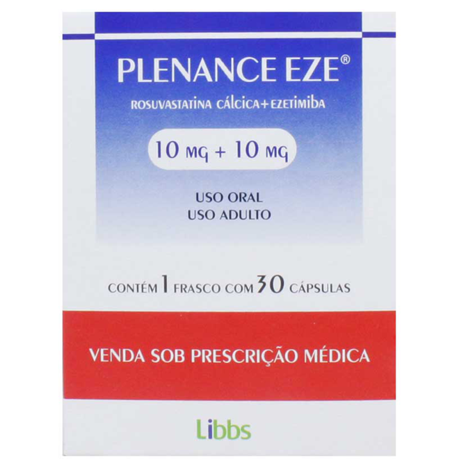 PLENANCE EZE 10MG + 10MG C/30 CÁPSULAS - LIBBS FARMACEUTICA L