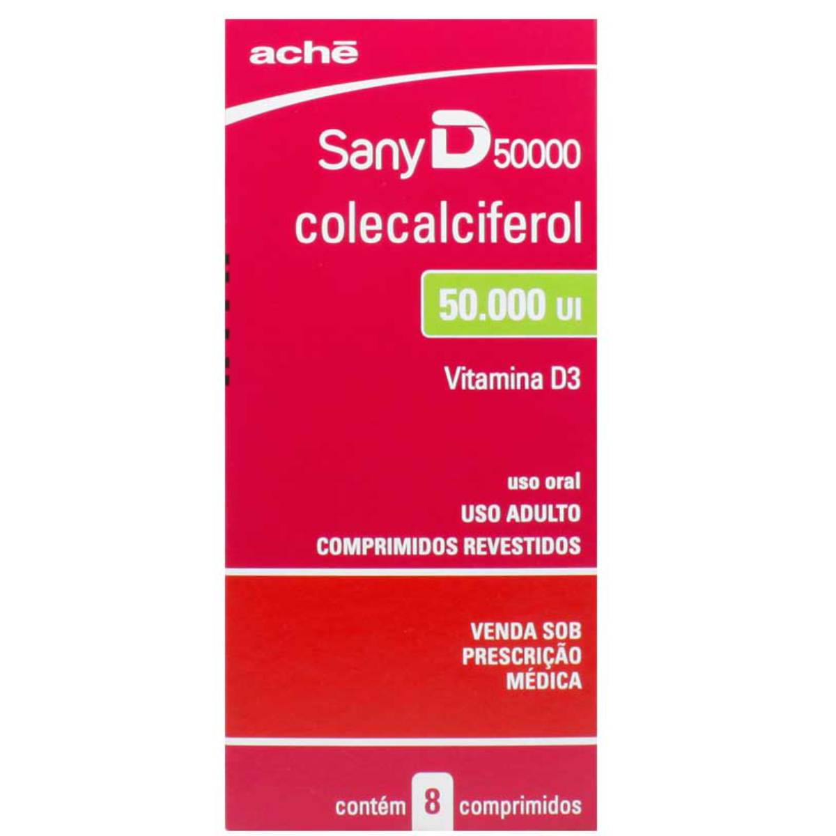 SANY D 50000 C/8 COMPRIMIDOS - ACHE LABORATORIOS FA