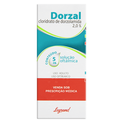 DORZAL 2,0% SOLUÇÃO OFTÁLMICA 5ML - LEGRAND PHARMA INDUS