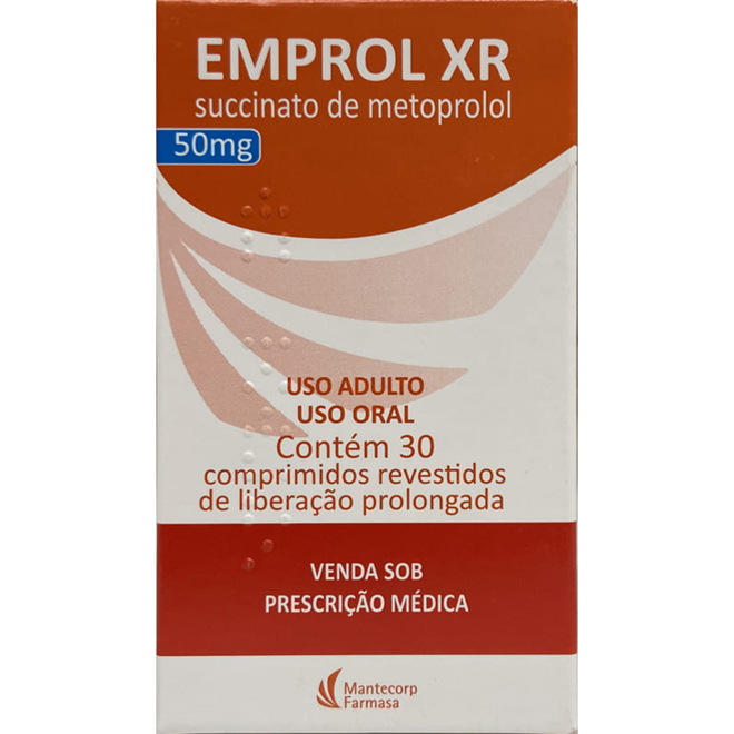 EMPROL XR 50MG C/30 COMPRIMIDOS - HYPERA