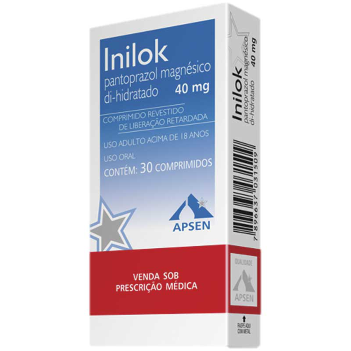 INILOK 40MG C/30 COMPRIMIDOS - APSEN FARMACEUTICA S