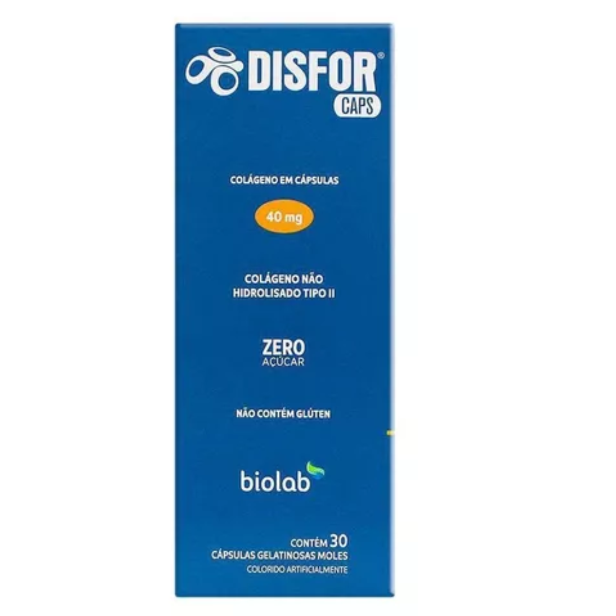 DISFOR 40MG C/30 CÁPSULAS GELATINOSAS MOLES - BIOLAB SANUS FARMACE