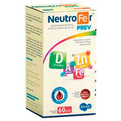 NEUTROFER PREV SUSPENSÃO ORAL 60ML - EMS SIGMA PHARMA LTD
