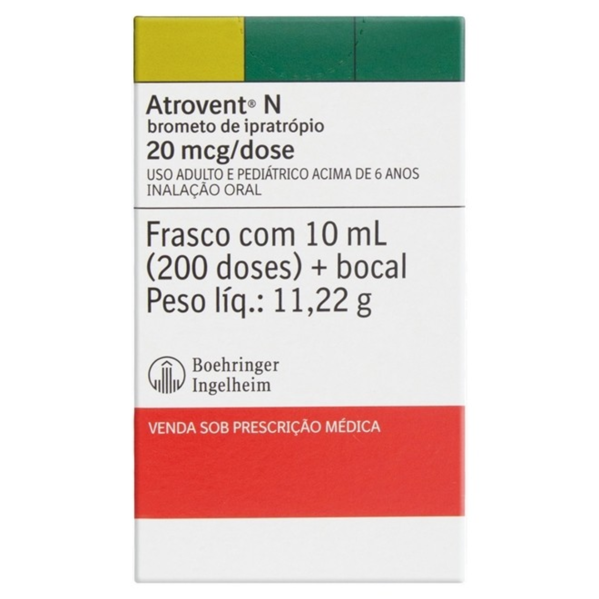 ATROVENT N 20MCG AEROSOL 10ML - BOEHRINGER INGELHEIM