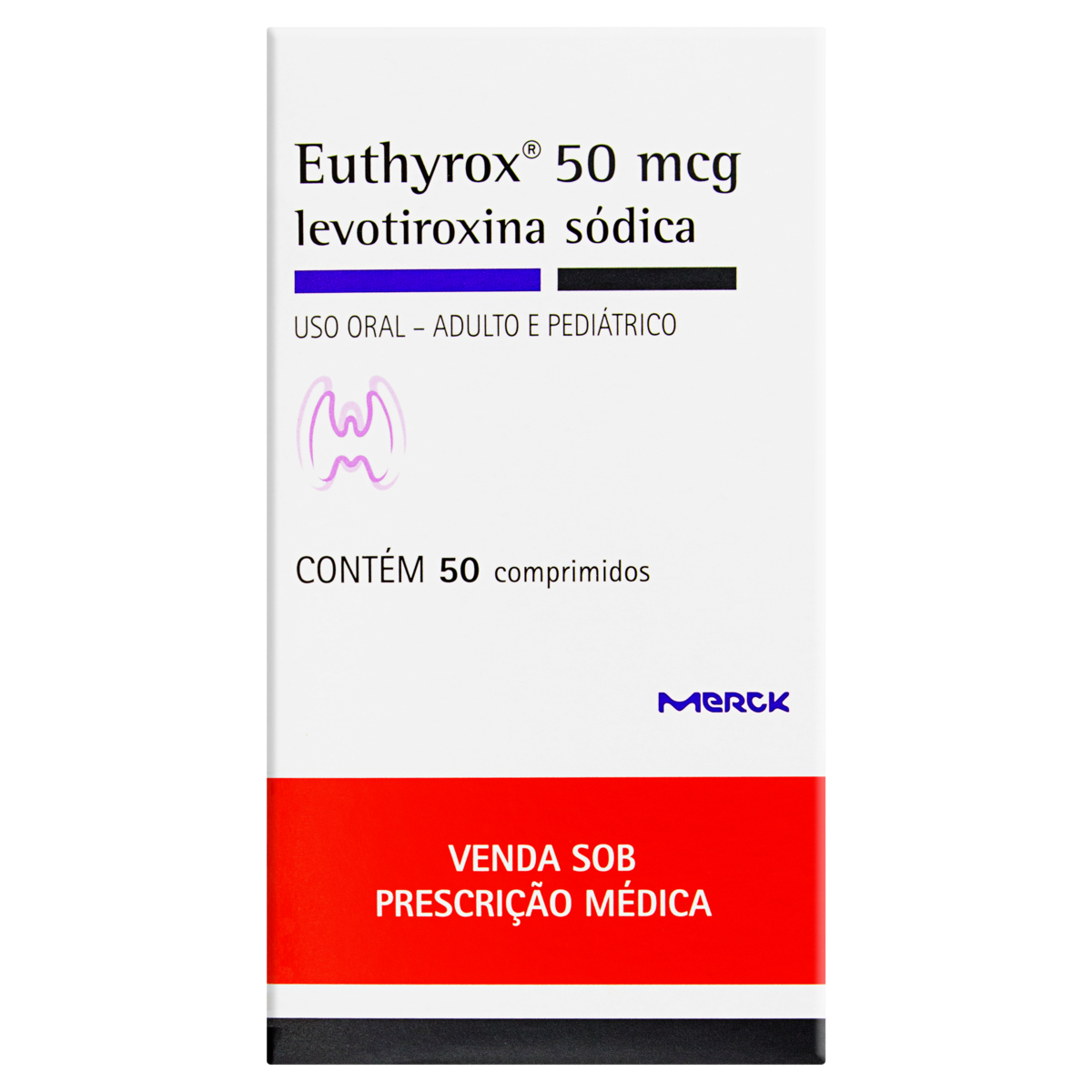 EUTHYROX 50MCG C/50 COMPRIMIDOS - MERCK