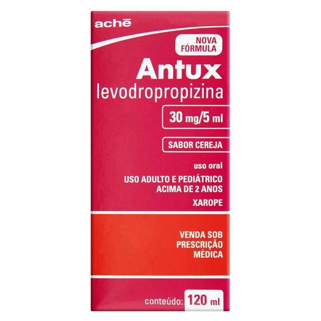 ANTUX 30MG/5ML XAROPE 120ML - ACHE LABORATORIOS FA