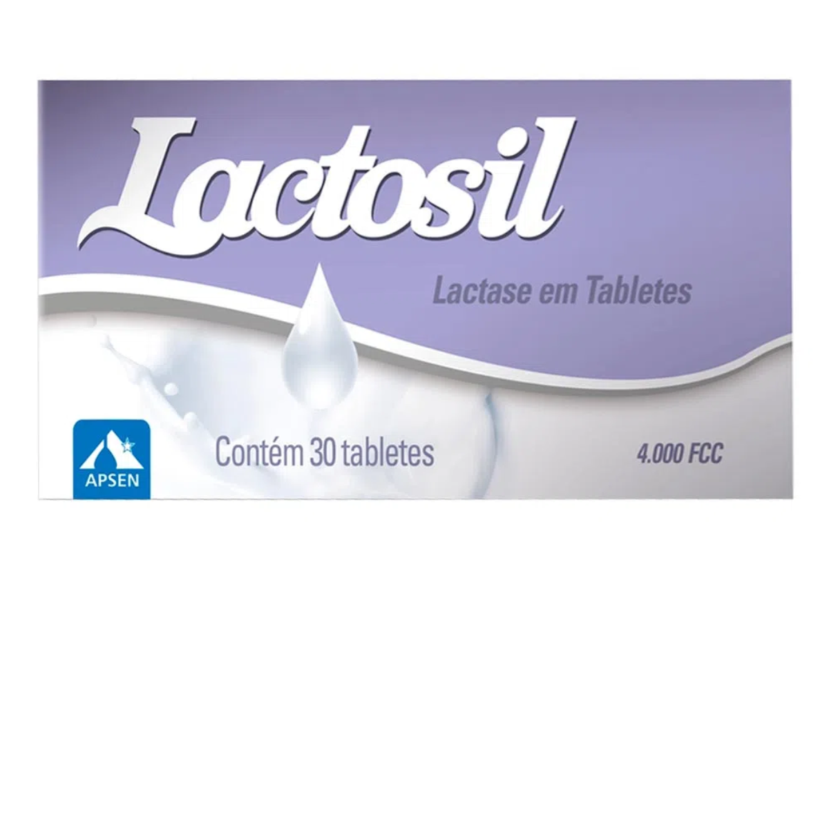 LACTOSIL 4.000 FCC C/30 TABLETES - APSEN FARMACEUTICA S