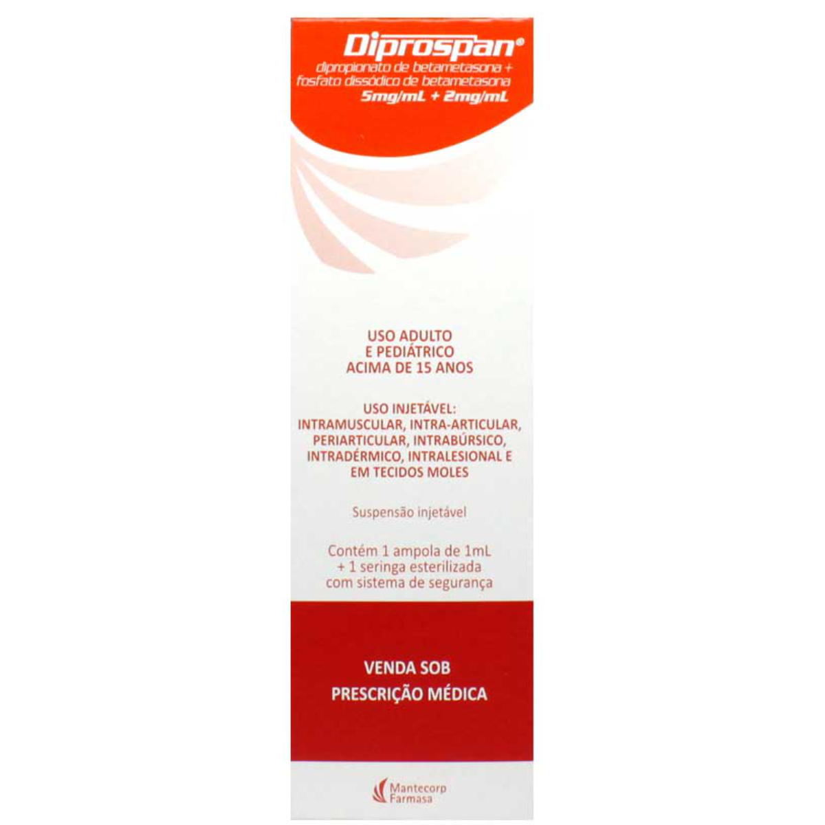 DIPROSPAN 5MG/ML + 2MG/ML INJETÁVEL C/1 AMPOLA 1ML - HYPERA