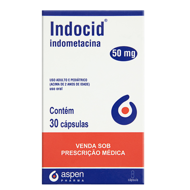 INDOCID 50MG C/30 CÁPSULAS - ASPEN PHARMA INDUSTR