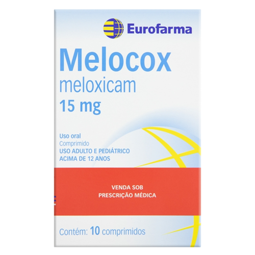 MELOCOX 15MG C/10 COMPRIMIDOS - EUROFARMA LABORATORI