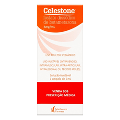 CELESTONE 4 MG/ML INJETÁVEL C/1 AMPOLA 1ML - HYPERA