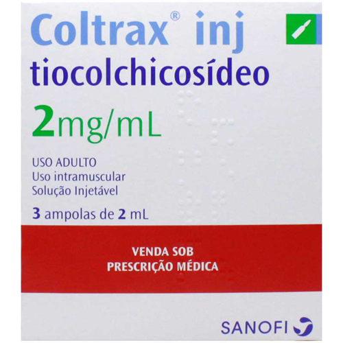 COLTRAX 2MG/ML SOLUÇÃO INJETÁVEL C/3 AMPOLAS 2ML - MOMENTA FARMACEUTICA