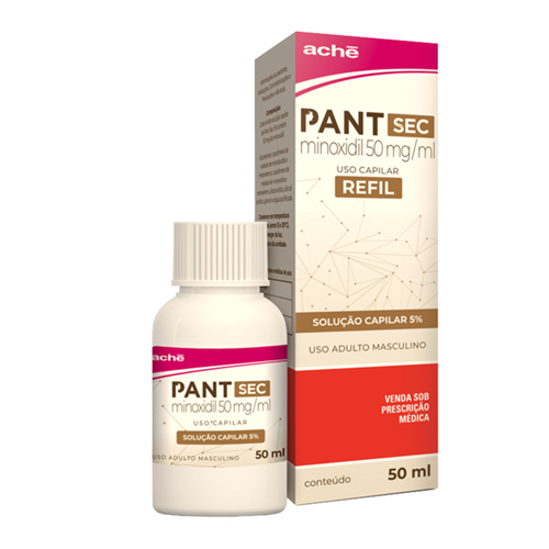 PANT SEC 50MG/ML SOLUÇÃO CAPILAR REFIL 50ML - ACHE LABORATORIOS FA