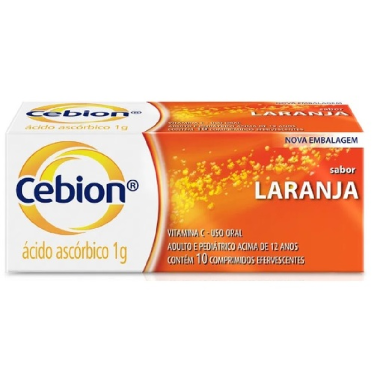 CEBION 1G LARANJA C/10 COMPRIMIDOS EFERVESCENTES - PROCTER FARMA