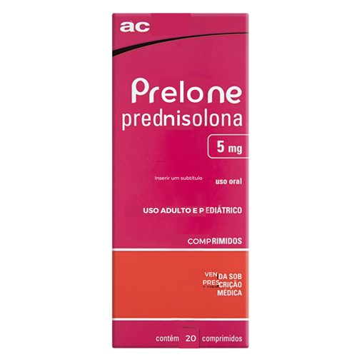 PRELONE 5MG C/20 COMPRIMIDOS - ACHE LABORATORIOS FA