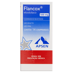 FLANCOX 500MG C/14COMPRIMIDOS - APSEN FARMACEUTICA S