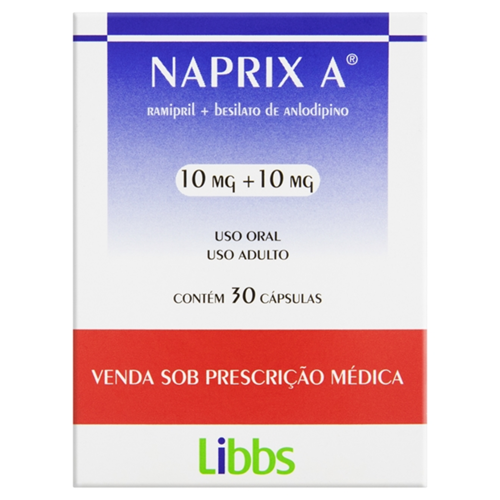 NAPRIX A 10MG + 10MG C/30 CÁPSULAS - LIBBS FARMACEUTICA L
