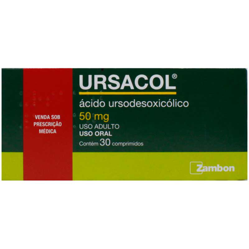 URSACOL 50MG C/30 COMPRIMIDOS - ZAMBON