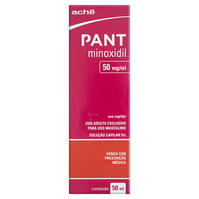 PANT 50MG/ML SOLUÇÃO CAPILAR 50ML - ACHE LABORATORIOS FA