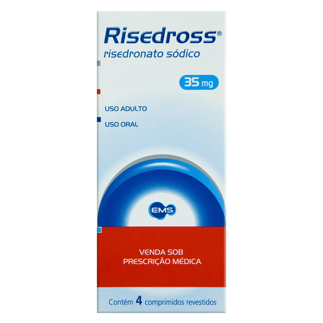 RISEDROSS 35MG C/4 COMPRIMIDOS REVESTIDOS - EMS SIGMA PHARMA LTD