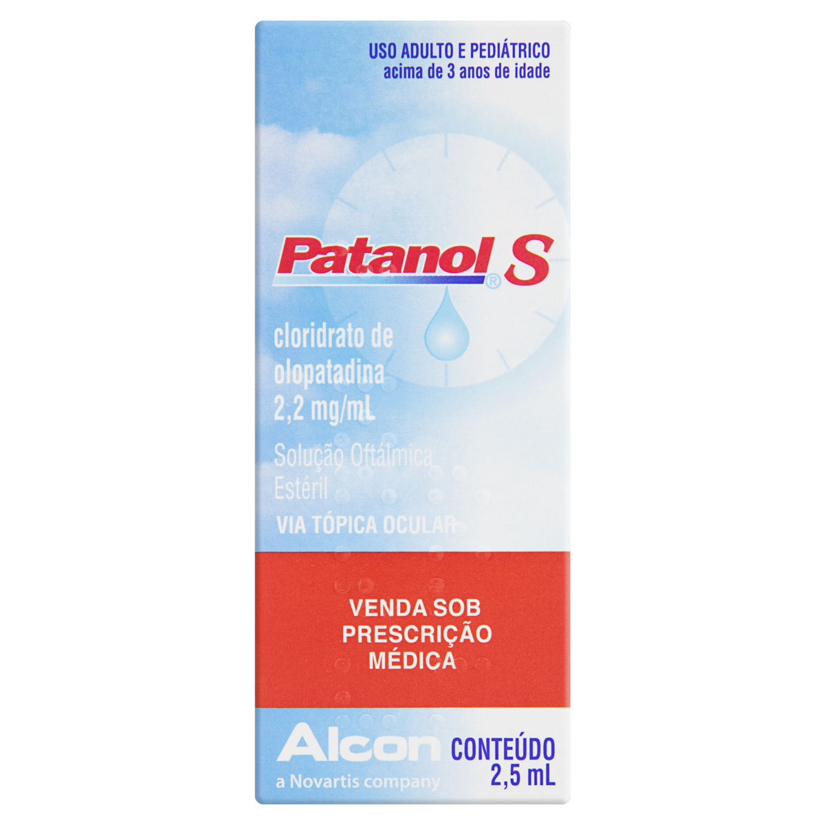 PATANOL S 2MG/ML SOLUÇÃO OFTÁLMICA 2,5ML - MUNDIPHARMA BRASIL