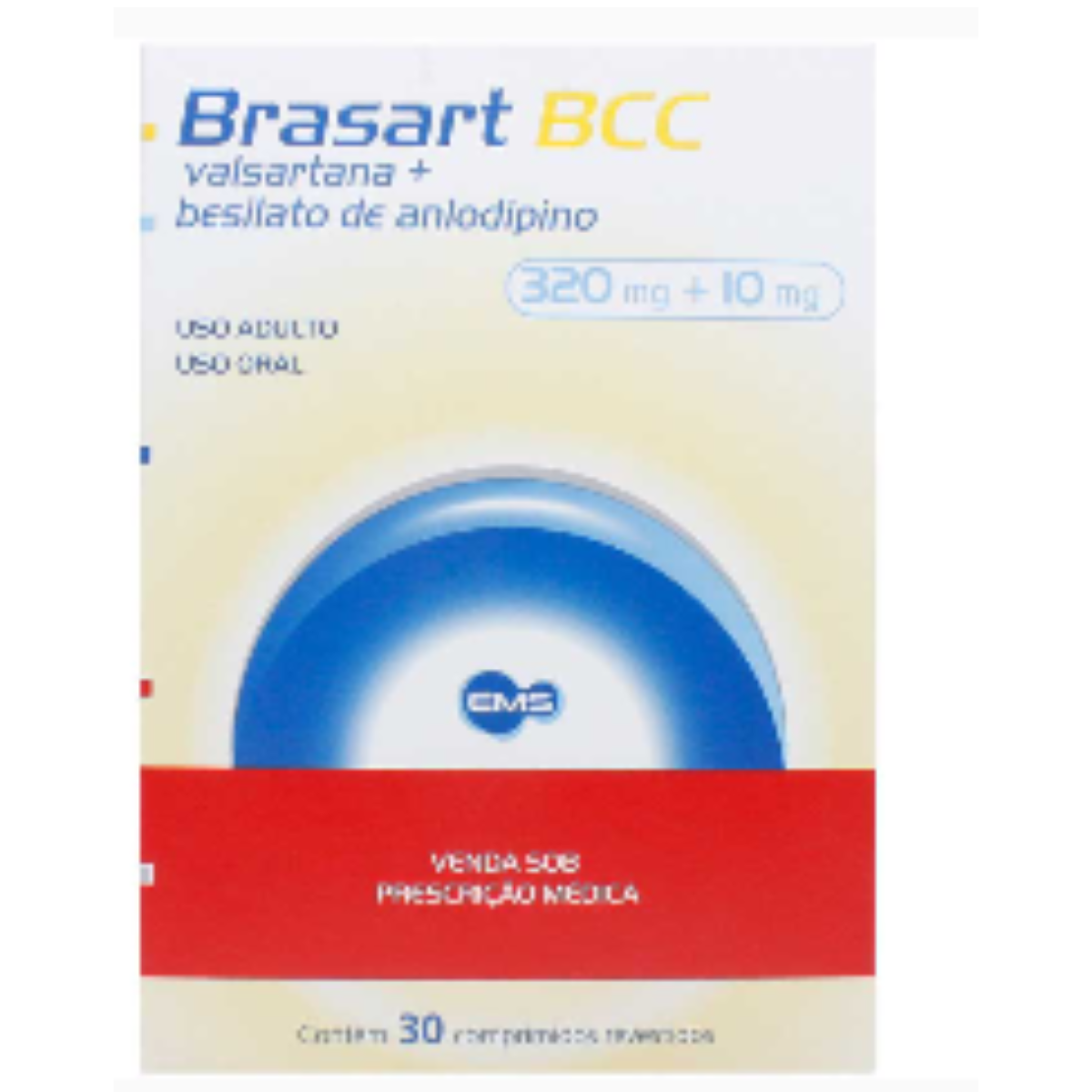 BRASART BCC 320MG+10MG C/30 CÁPSULAS - EMS SIGMA PHARMA LTD