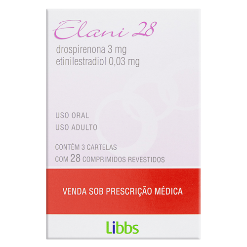 ELANI 28 3MG + 0,03MG C/28 COMPRIMIDOS - LIBBS FARMACEUTICA L