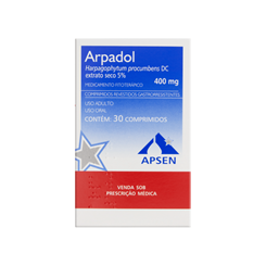 ARPADOL 400MG C/30 COMPRIMIDOS - APSEN FARMACEUTICA S