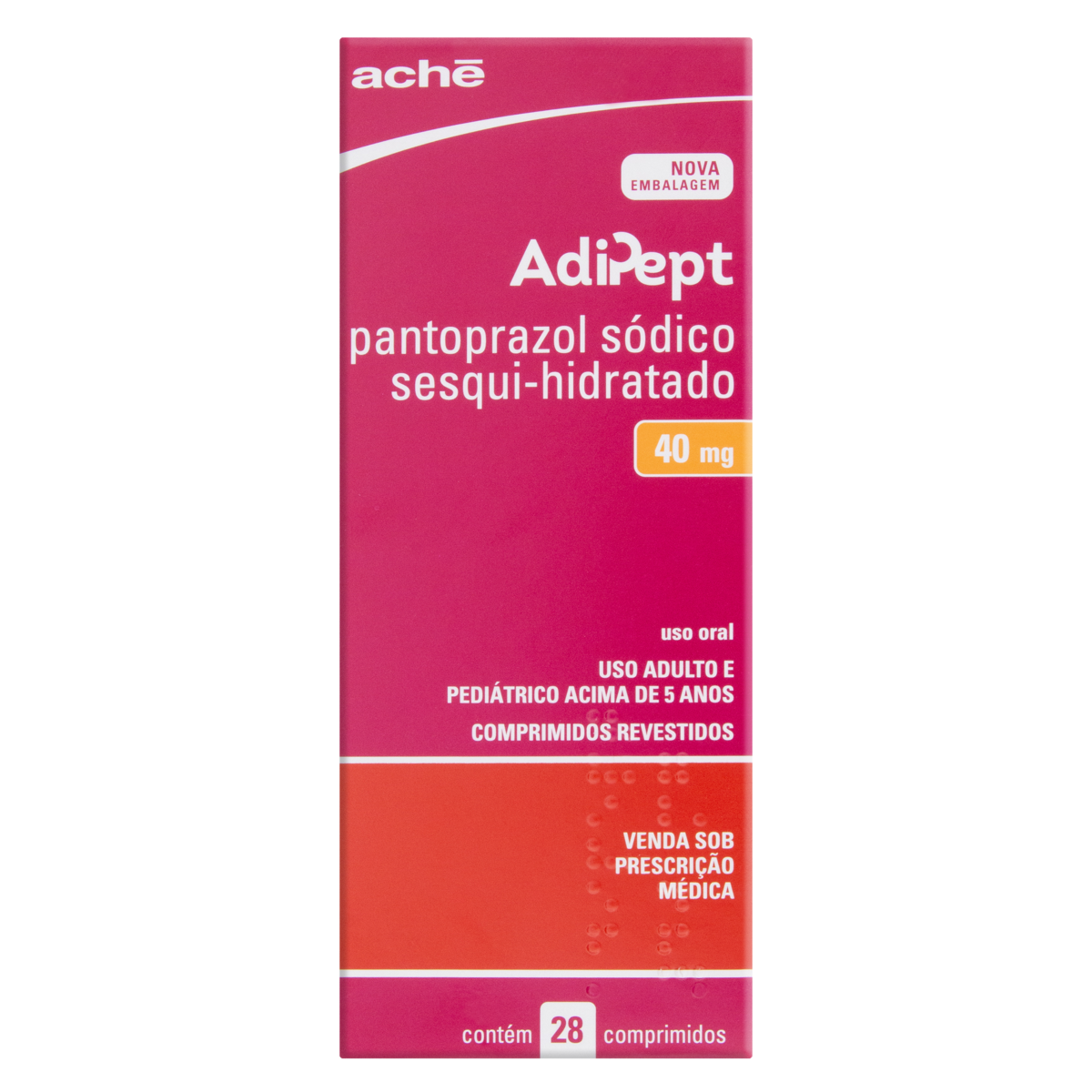 ADIPEPT 40MG C/28 COMPRIMIDOS - ACHE LABORATORIOS FA