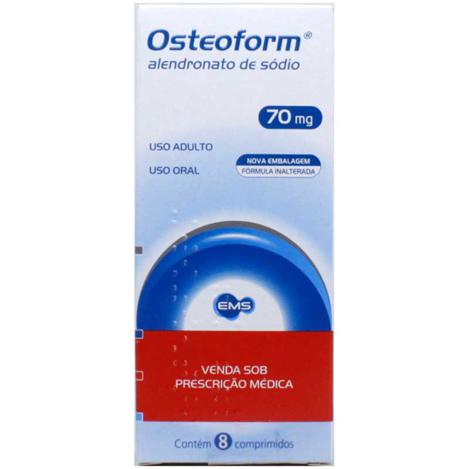 OSTEOFORM 70MG C/8 COMPRIMIDOS - EMS SIGMA PHARMA LTD