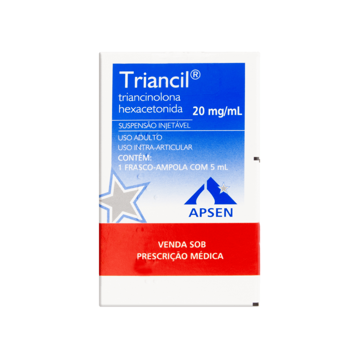 TRIANCIL 20MG/ML INJETÁVEL C/1 AMPOLA 5ML - APSEN FARMACEUTICA S