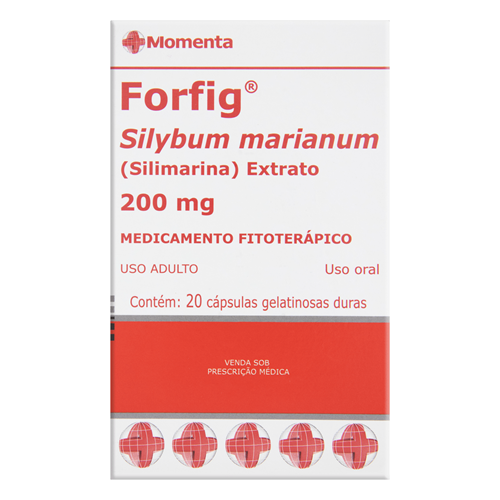 FORFIG 200MG C/20 CÁPSULAS GELATINOSAS DURAS - MOMENTA FARMACEUTICA