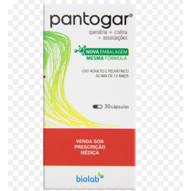 PANTOGAR C/30 CÁPSULAS - BIOLAB SANUS FARMACE