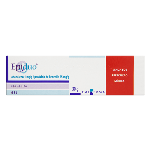 EPIDUO 1MG + 25MG/G GEL DERMATOLÓGICO 30G - GALDERMA BRASIL LTDA
