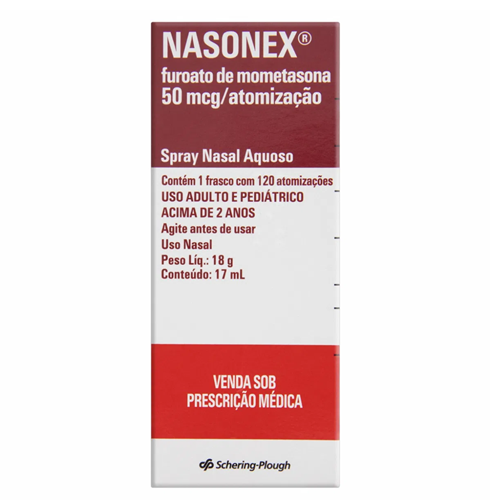 NASONEX SPRAY NASAL 120 ATOMIZACÕES - SUPERA