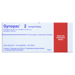 GYNOPAC CREME VAGINAL 35G + 7 APLICADORES - FARMOQUIMICA