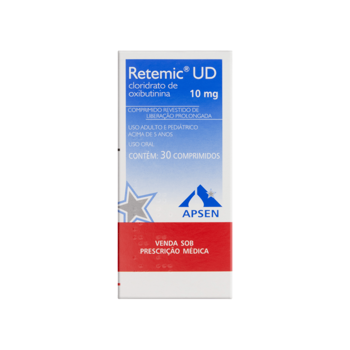 RETEMIC UD 10MG C/30 COMPRIMIDOS - APSEN FARMACEUTICA S