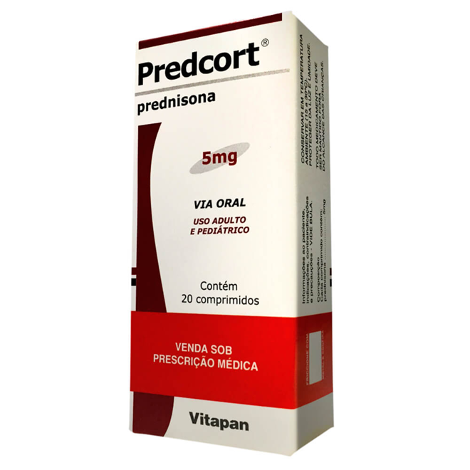 PREDCORT 5MG C/20 COMPRIMIDOS - VITAPAN(VITAMEDIC) I