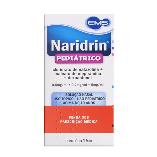 NARIDRIN PEDIÁTRICO SOLUÇÃO NASAL 15ML - EMS (SIMILAR)