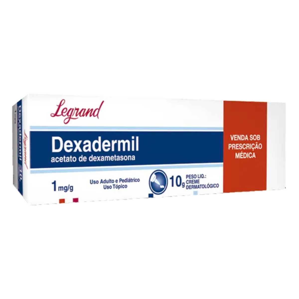 DEXADERMIL 1MG/G CREME DERMATOLÓGICO 10G - LEGRAND PHARMA INDUS