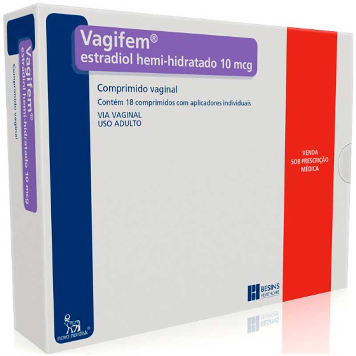 VAGIFEM 10MG C/18 COMPRIMIDOS - BESINS HEALTHCARE BR