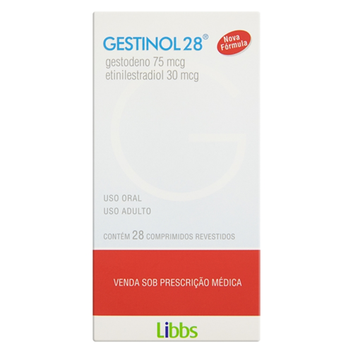 GESTINOL 75MCG + 30MCG C/ 28 COMPRIMIDOS - LIBBS FARMACEUTICA L