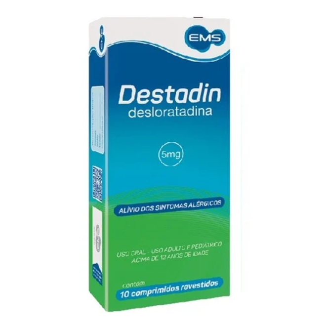 DESTADIN 5MG C/10 COMPRIMIDOS REVESTIDOS - EMS (SIMILAR)
