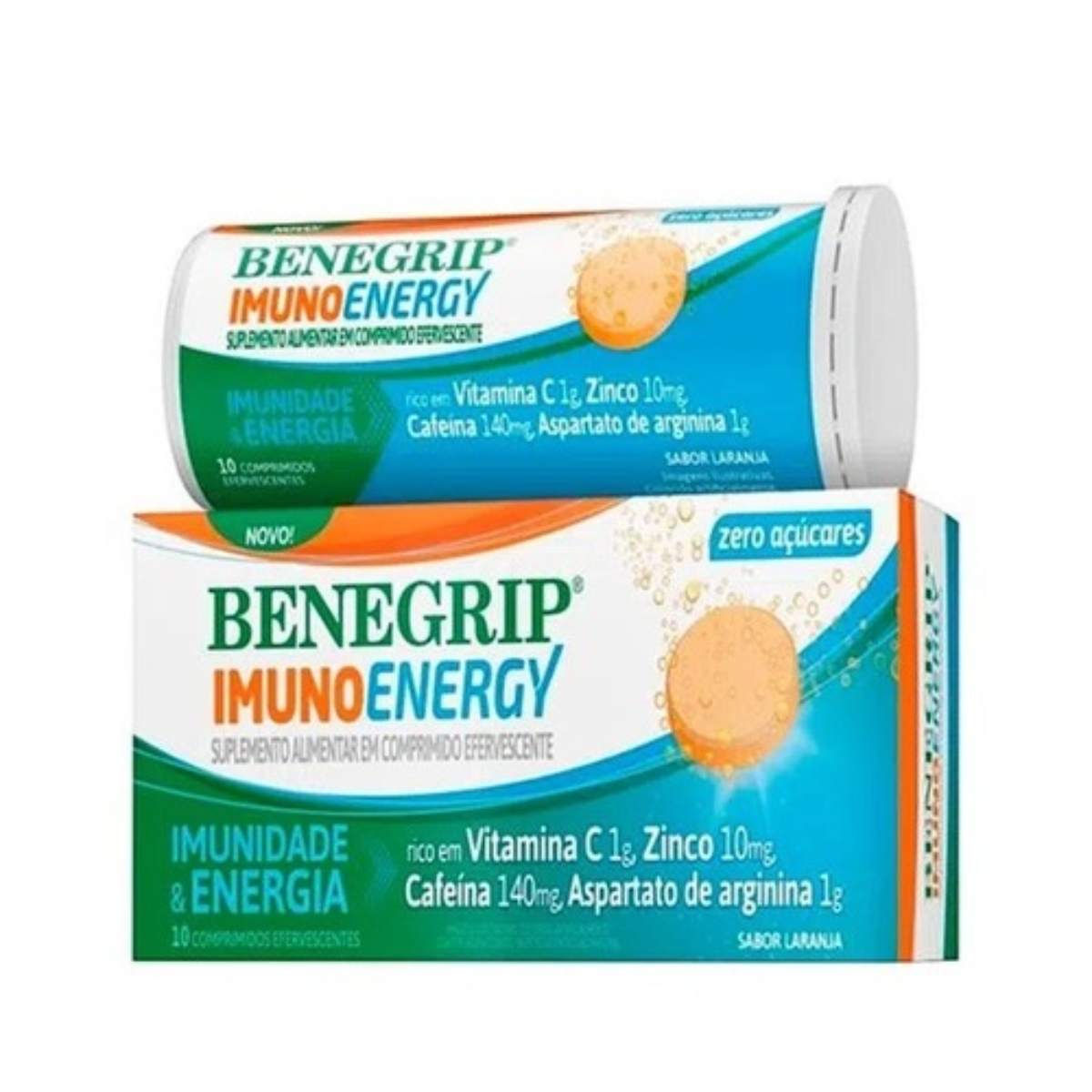BENEGRIP IMUNO ENERGY C/10 COMPRIMIDOS EFERVESCENTES - HYPERA