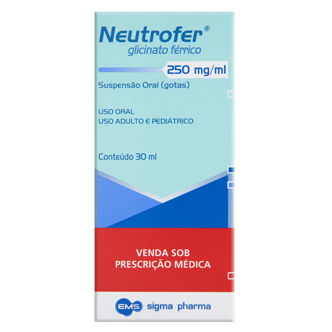NEUTROFER 250MG/ML GOTAS 30ML - EMS SIGMA PHARMA LTD
