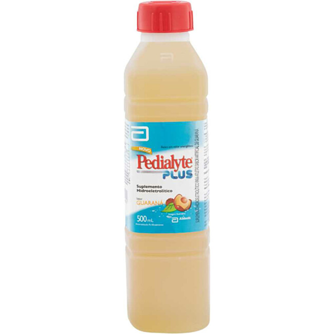 PEDIALYTE PLUS GUARANÁ 500ML - ABBOTT LABORATORIOS